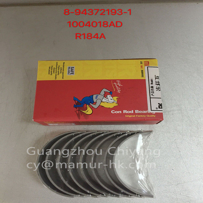 8943721931 Con Rod Bearing For ISUZU 4JB1 JMC 1030 JAC FOTON DFAC
